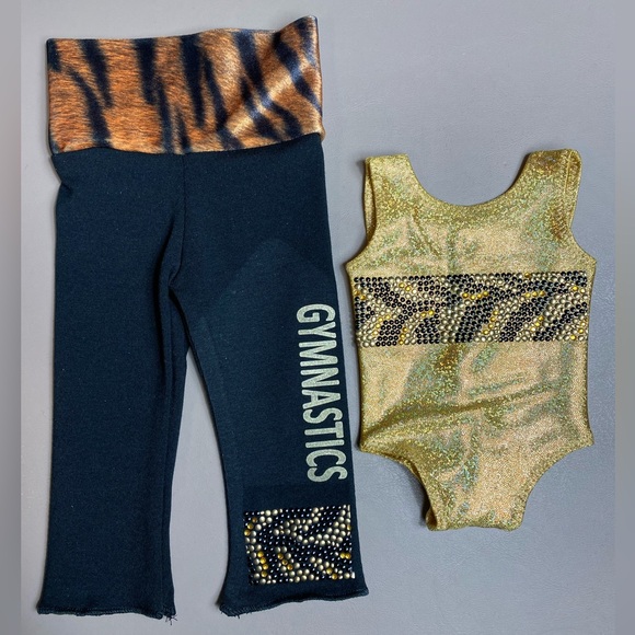 Bear Affair | Toys | American Girl Outfit Gymnastics Leotard Yoga Pants ...